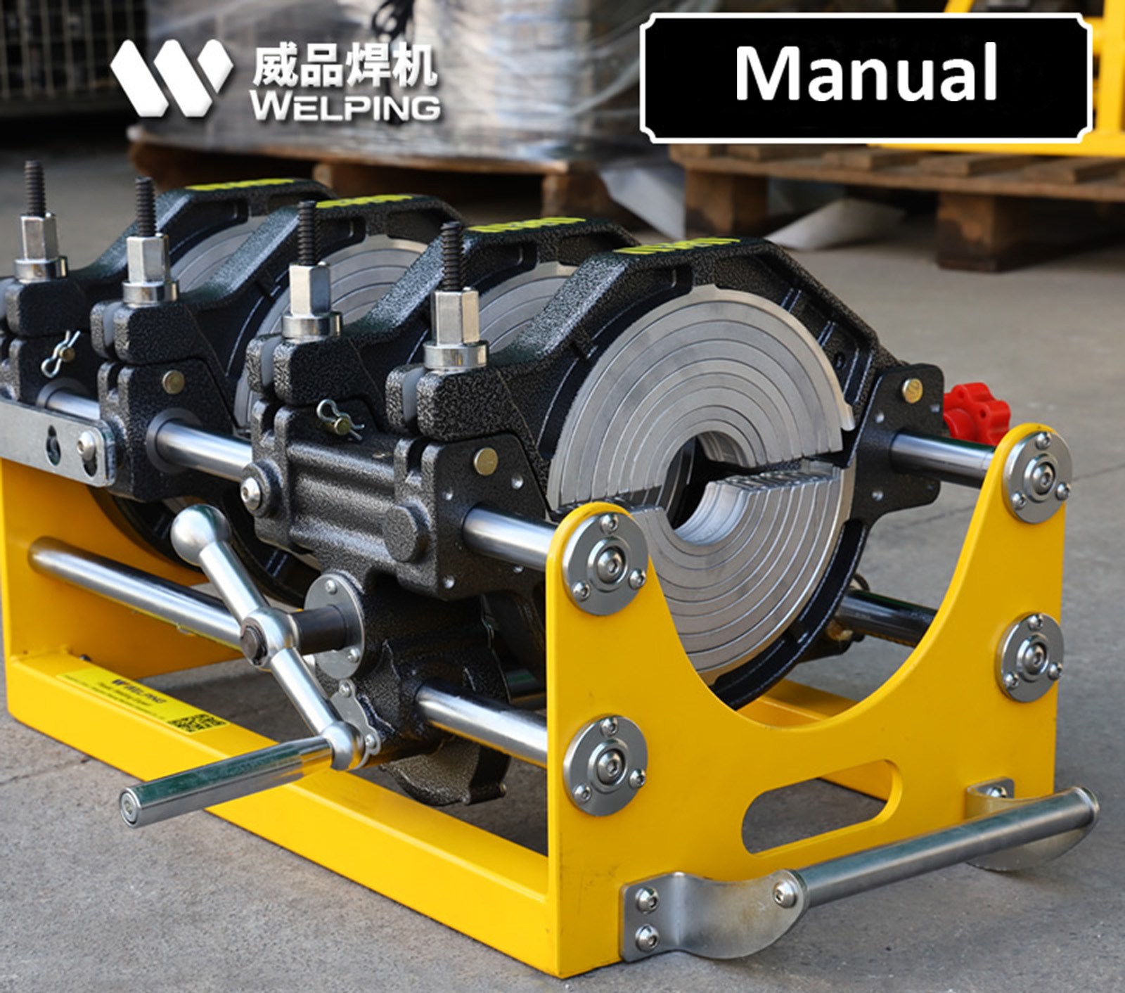 Manual HDPE Pipe Jointing Machine for 63mm to 200mm PE Pipes ...